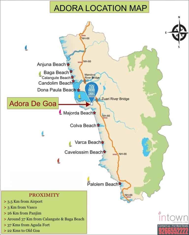 1-2BHK Apartments Sale Provident ADORA DE GOA, Dabolim, GOA