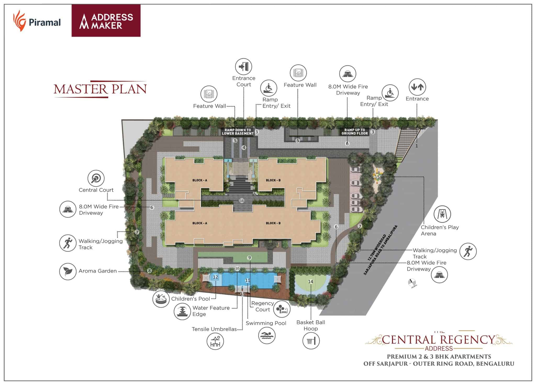 The Central Regency Apartments Bellandur, Bangalore