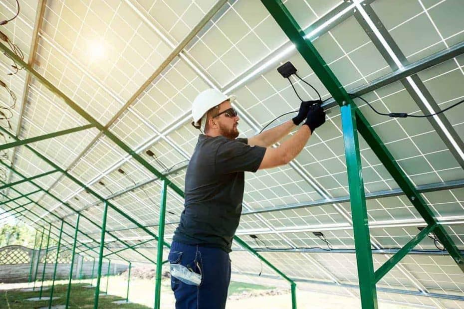 Solar Panel Installation At Home