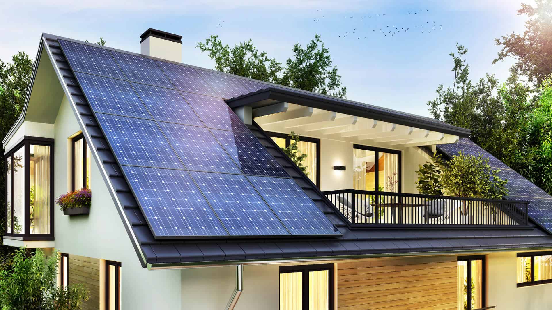 Solar Panel Installation At Home
