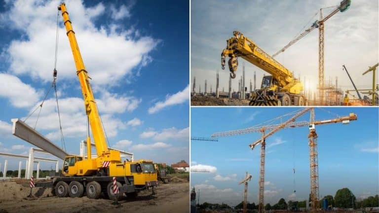 11 Different Types Of Cranes Commonly Used In Construction